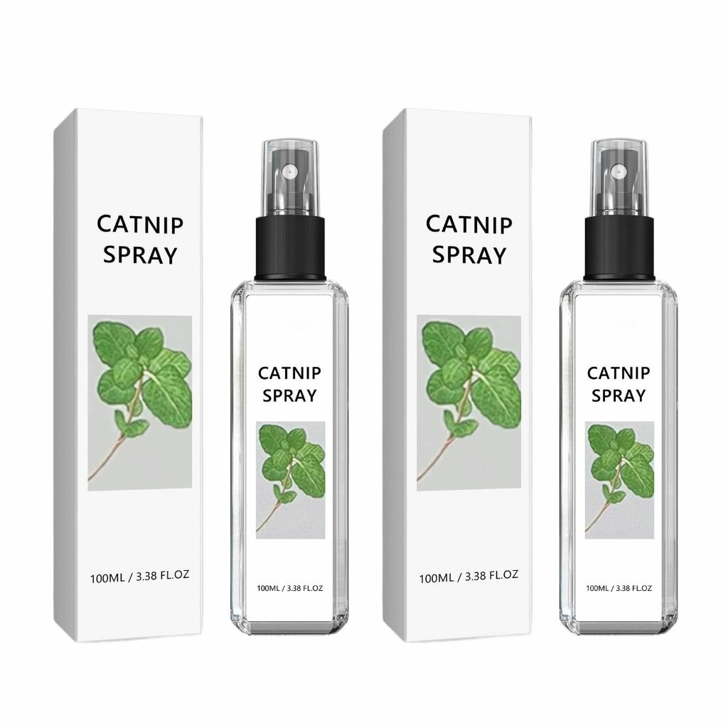 2 флакона спрея с кошачьей мятой по 100 мл