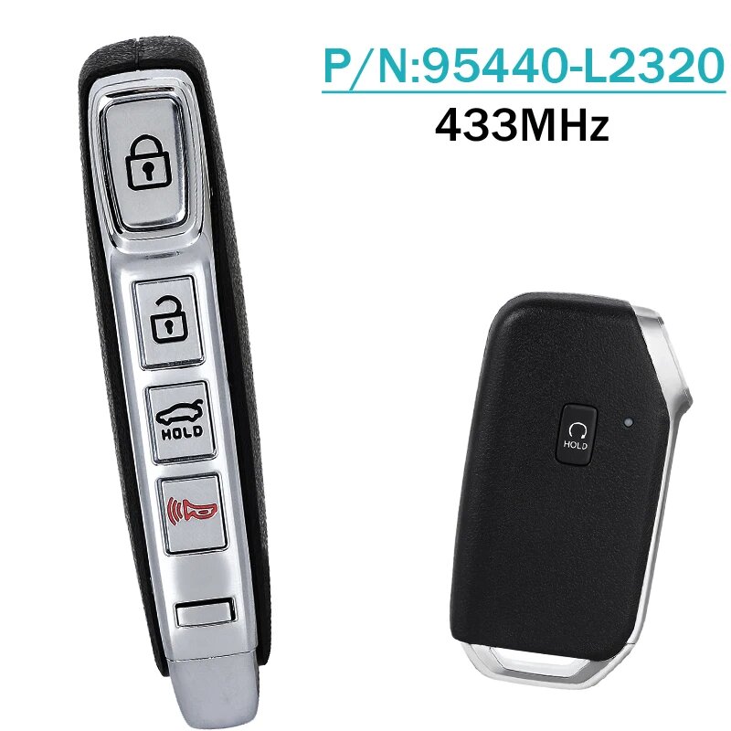 95440-L2110 95440-L2320 95440-L2410 95440-L2420 95440-L3010 95440-L3020 95440-L3430Сумный автомобильный ключ для KIA K5 2020-2023 Брелок 433 МГц