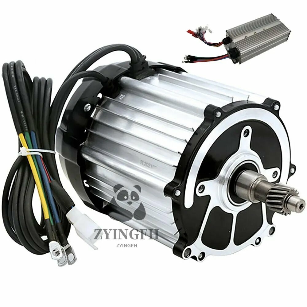 Бесщеточный двигатель постоянного тока мощностью 1500 Вт и контроллер