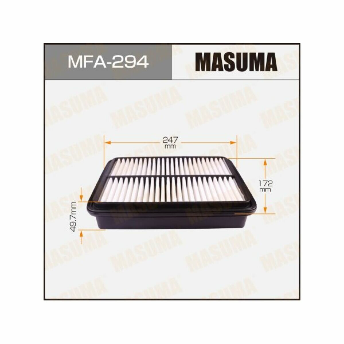 Фильтр Воздушный Mitsubishi Asx, Lancer, Outlander 10 -(Masuma Mfa-294)