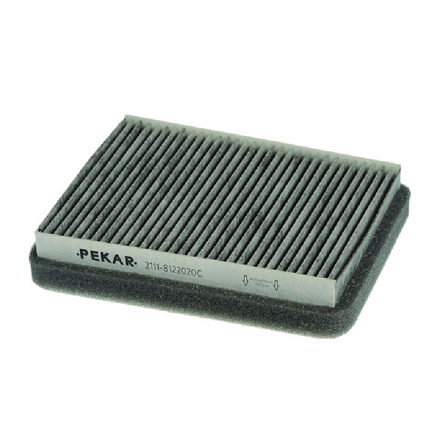 Фильтр салонный угольный для а/м ВАЗ 2110-2112 (с 09.2003), LADA Priora 2170-2172 (без конд.) (угольный)