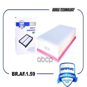 Фильтр воздушный br. af.1.59 citroen c4, jumpy 13- peugeot 308 3008 5008 expert BRAVE арт. br. af.1.59