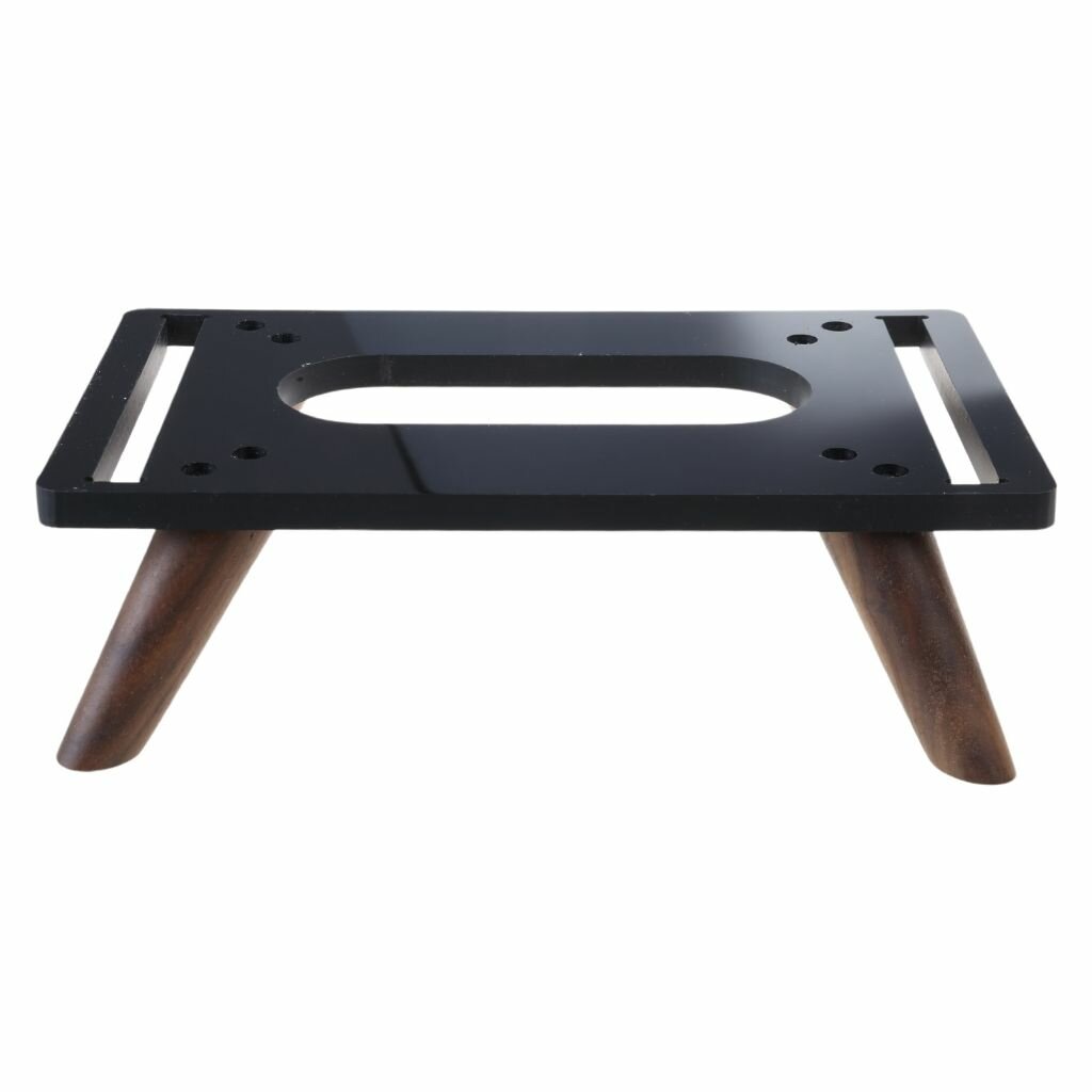 Портативные динамики стоят, организаторы акриловых столов с антислипными деревянными ногами для аутентичной работы 200 300 500