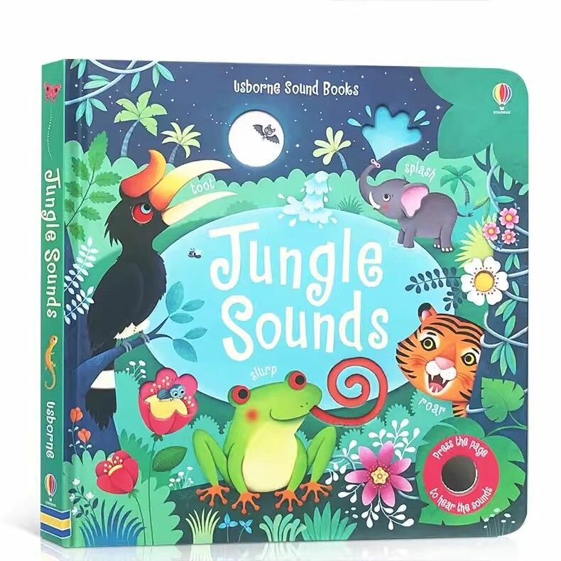 Milu Jungle Sounds Usborne Children's English stories