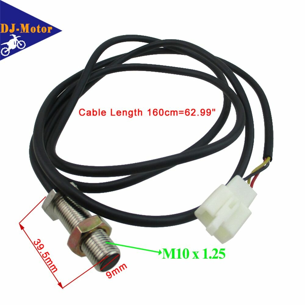 160cm Датчик скорости спидометра DJ-Motor для китайского двигателя 200cc 250cc ATV Quad 4 Wheeler Dirt Bike