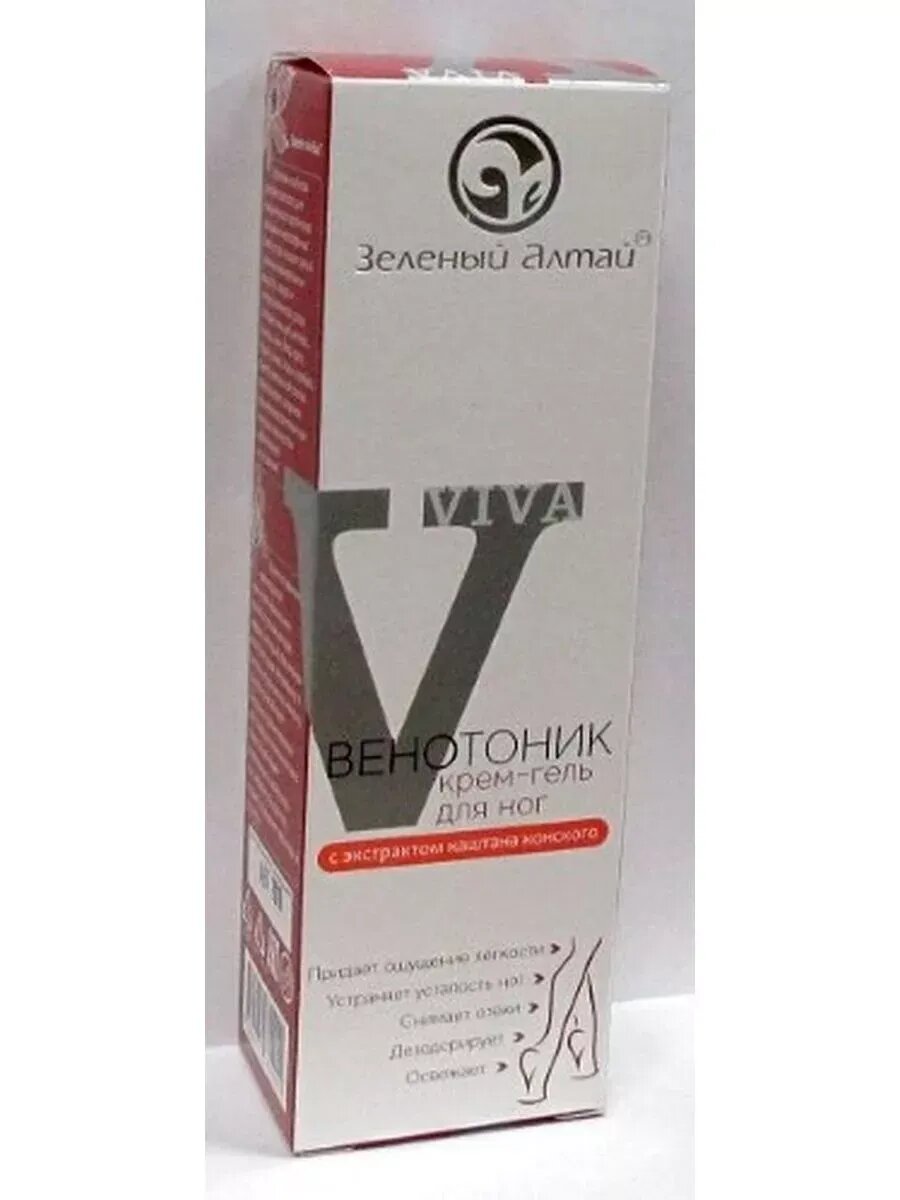 Венотоник крем-гель для ног с экстрактом каштана 100мл-1уп.