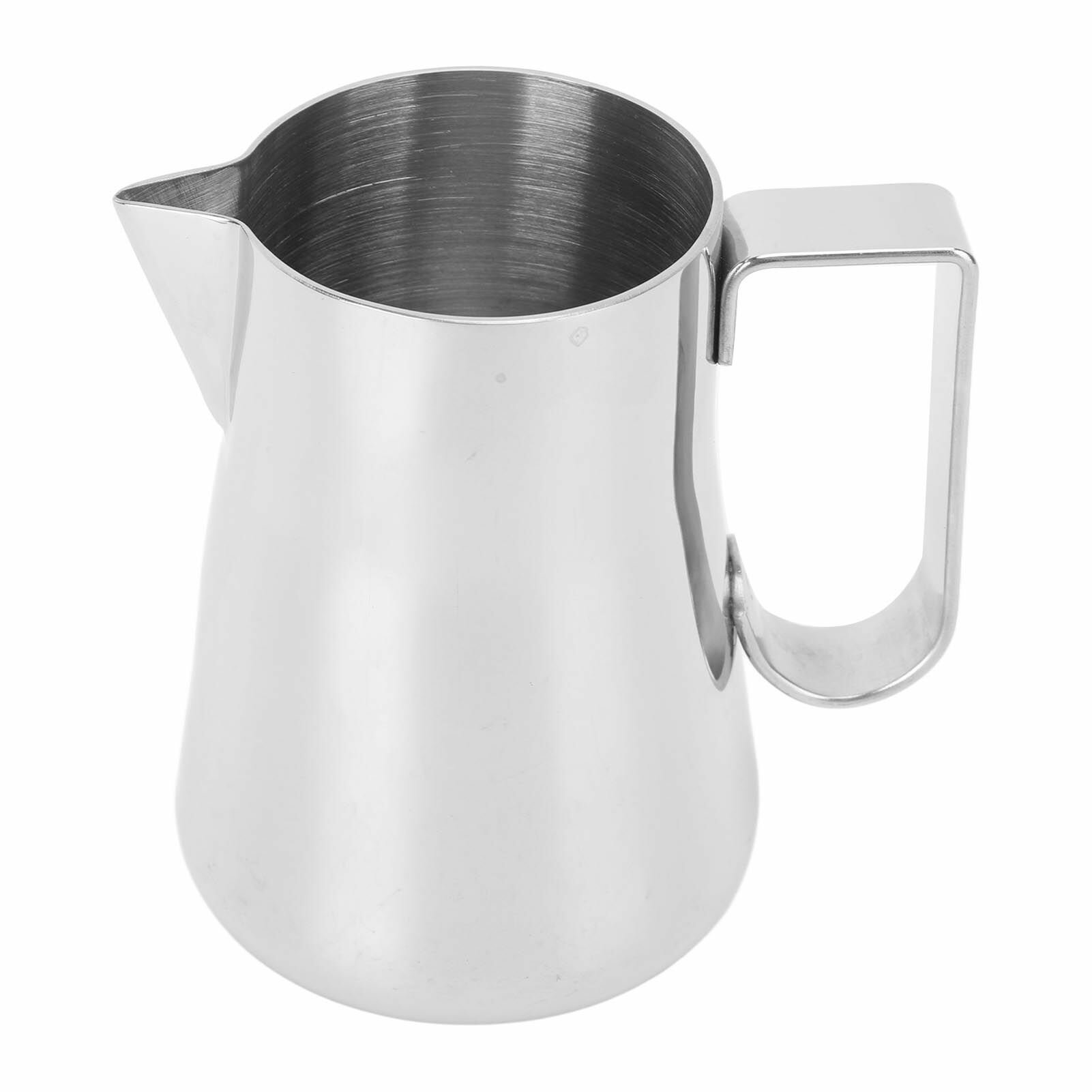 Кувшин для взбивания молока из нержавеющей стали объемом 350 мл, серебряный кувшин для взбивания молока, чашка для смешивания латте и капучино