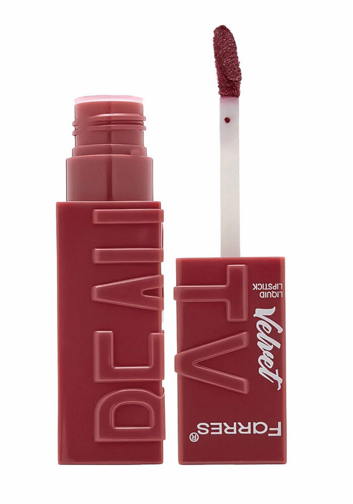 Farres Velvet Блеск для губ матовый 6 г. №17 (7046) бордо