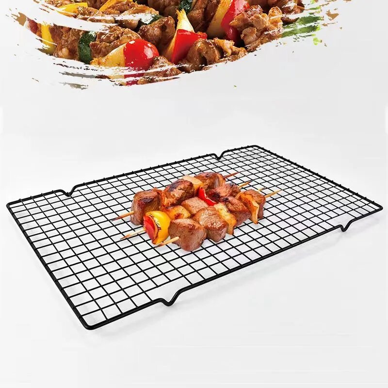 Решетка для гриль, для мангала барбекю,40,5*25,5*2 см, 1 шт