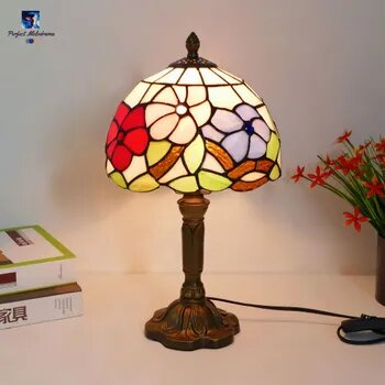 Настольная Лампа Тиффани/Украшение интерьера/ретро-стиль,36cm