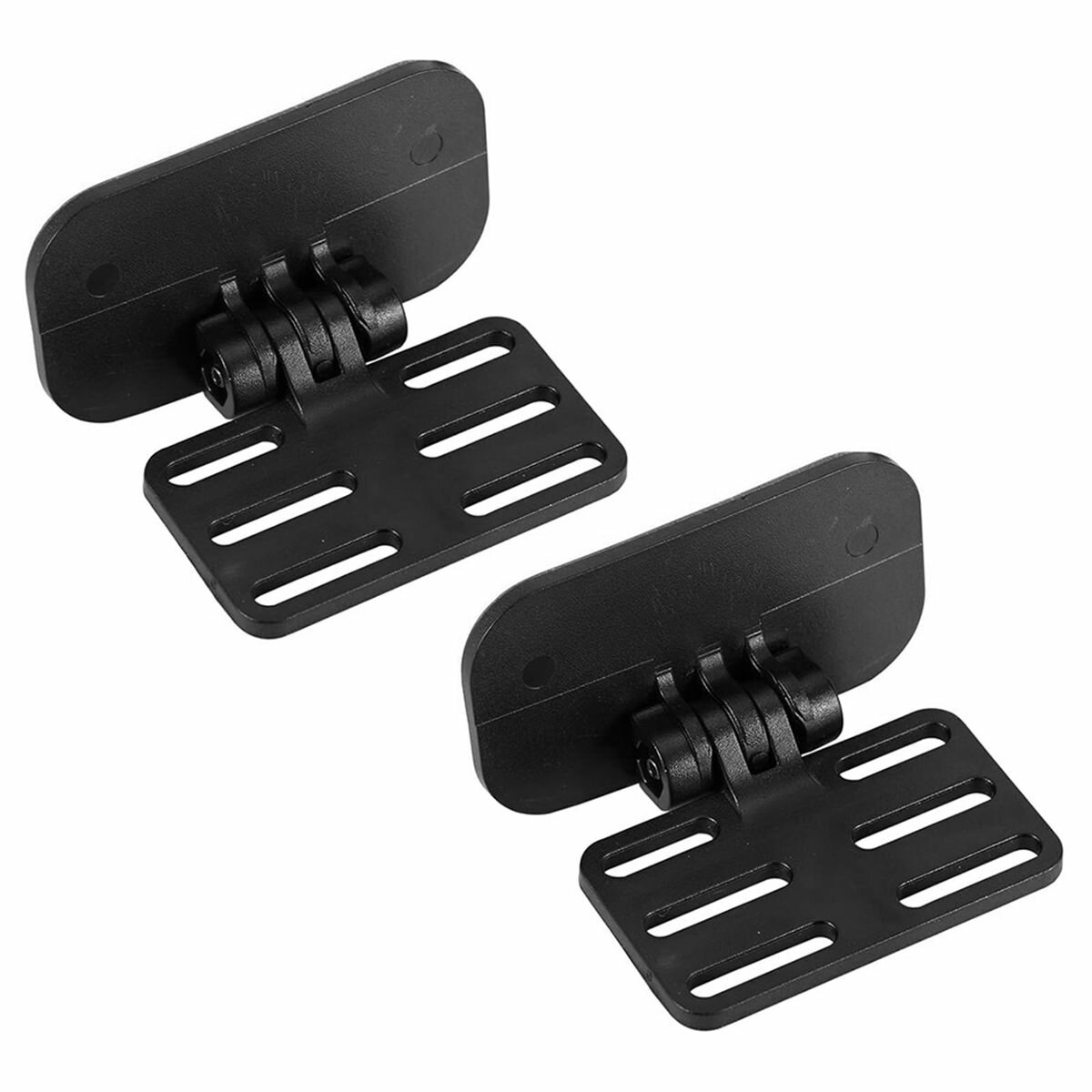 Держатель камеры заднего вида с клейким креплением, регулируемый угол обзора, прочная фиксация, компактный и легкий, черный пластик, для автомобиля