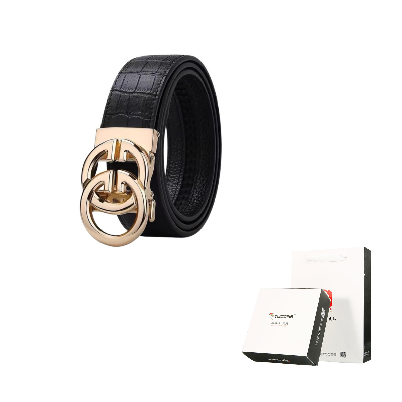 TUCANO Cow Split Leather Belts Men's 3.5cm 130