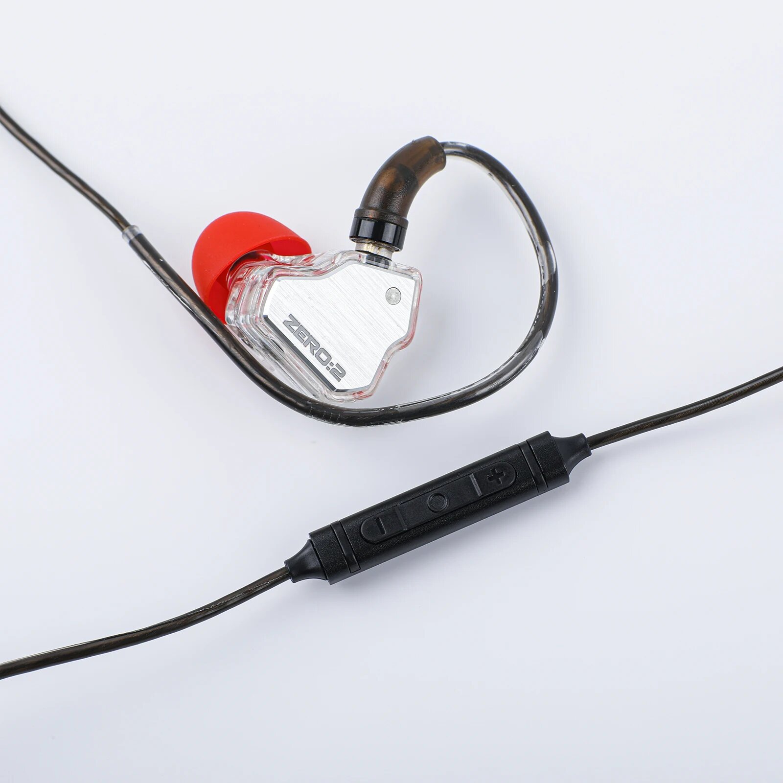 7Hz x Crinacle Zero 2 проводные внутриканальные наушники Silver 3.5mm Mic