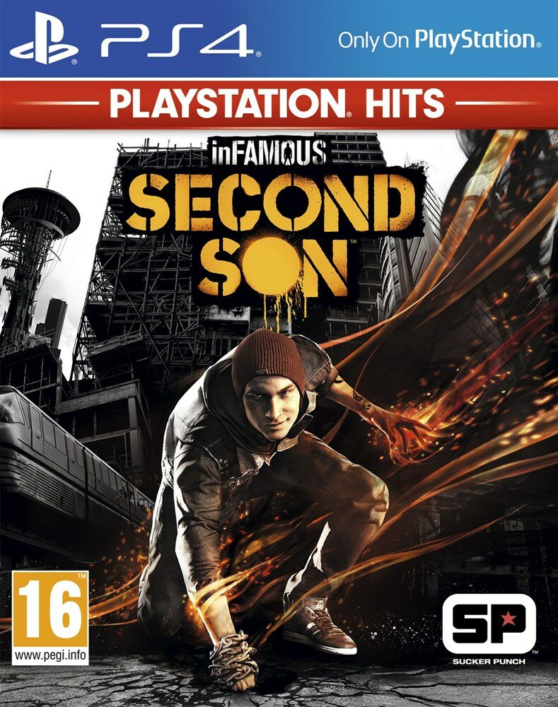Infamous Second Son (PlayStation Hits) (русская версия) (PS4) Новый