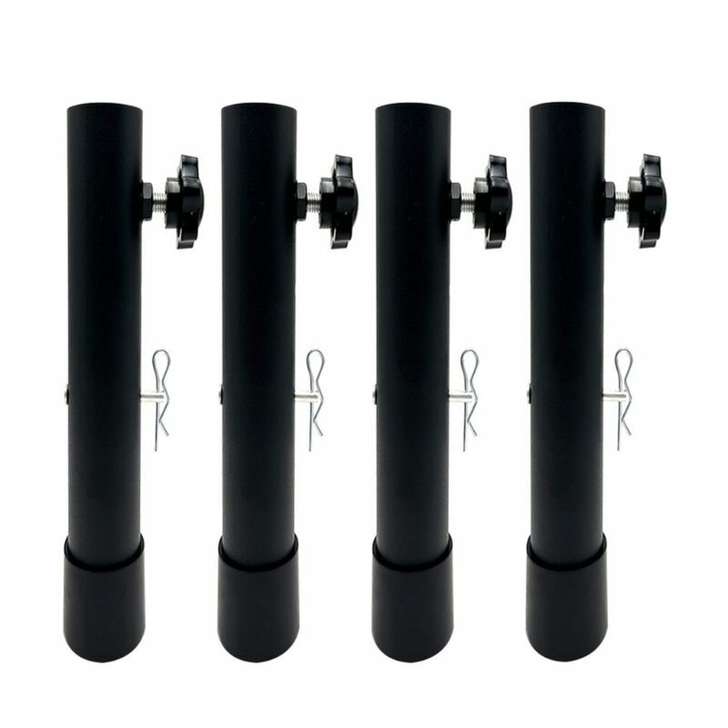 4шт, удлинитель для ножек складного стола с изогнутой ножкой-тип B 20 см