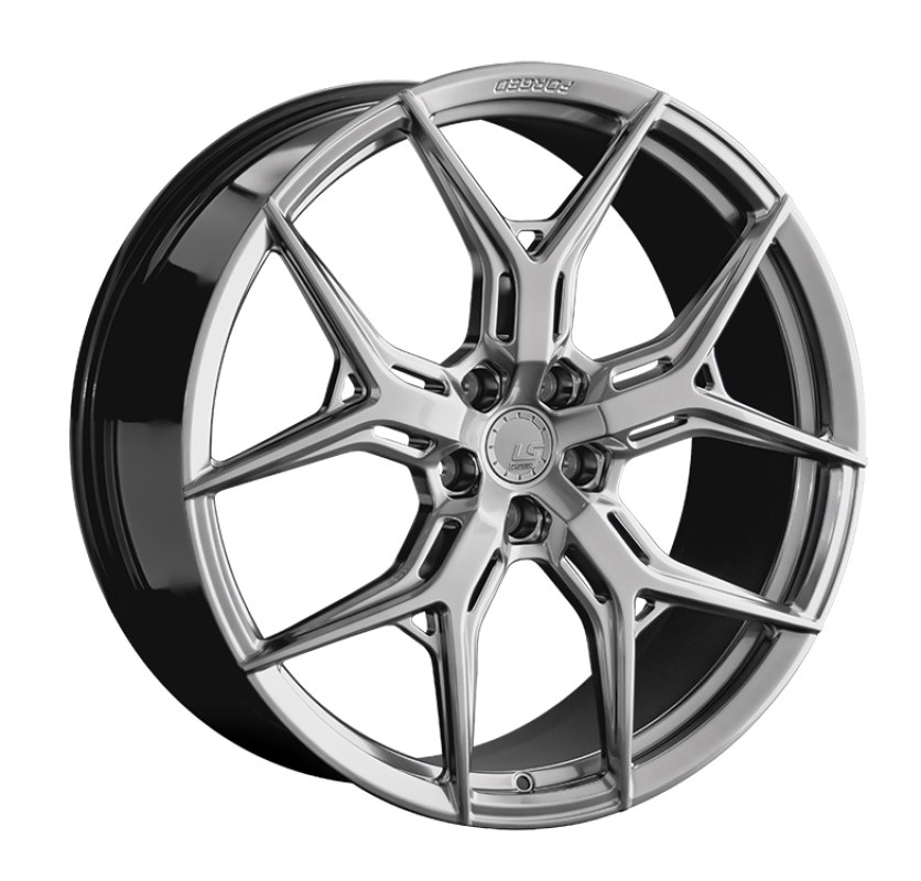 Диск колесный LS Forged FG14 9,5x21 5x114,3 Dia67.1 ET38 цвет HPB (темно-серебристый)