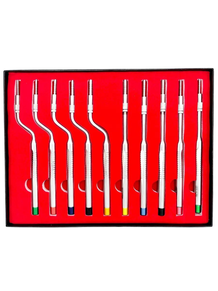 Набор Остеотомов вогнутые c ограничителем