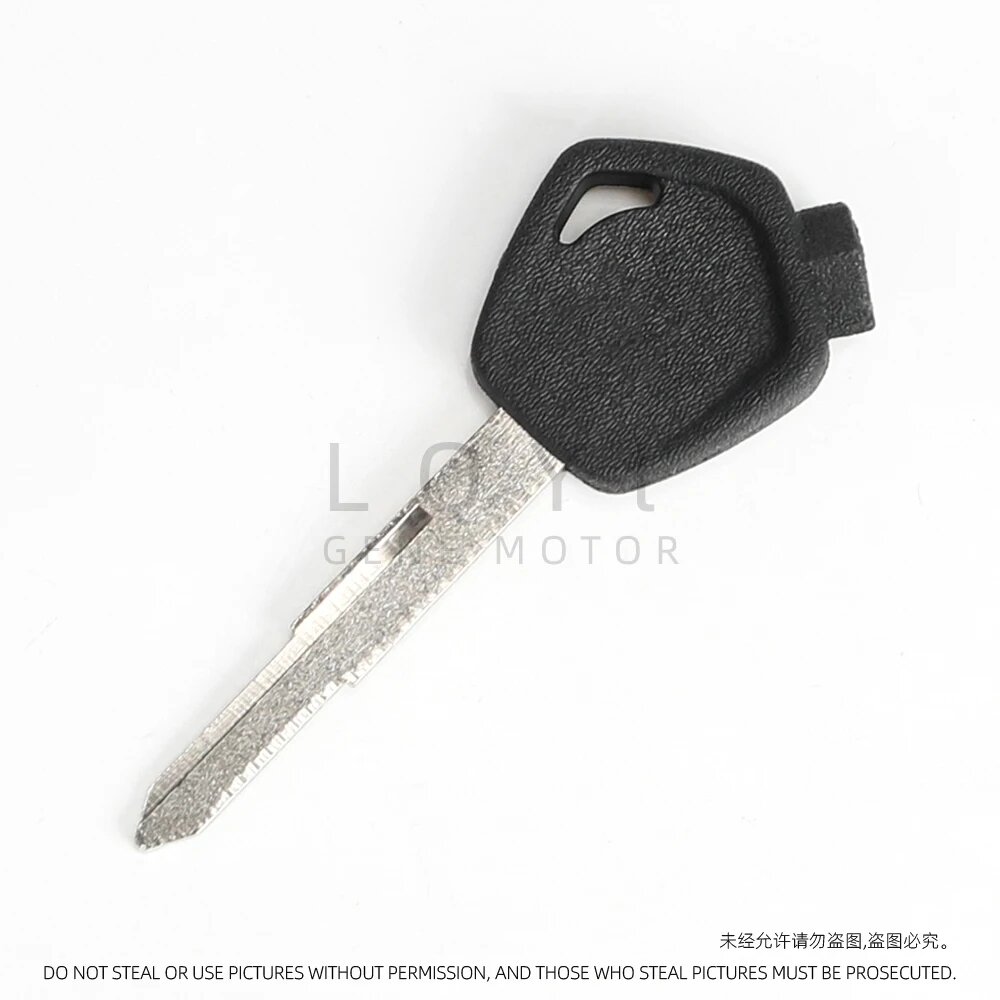 1 шт. новый пустой ключ для мотоцикла, замена необрезанных ключей для скутера HONDA, магнитный противоугонный замок, ключи Zoomer DIO Z4 Z125 SCR100 WH110 1Pcs Black Right