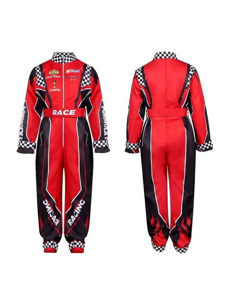 Комбинезон для картинга, размер: XS, цвет: красный