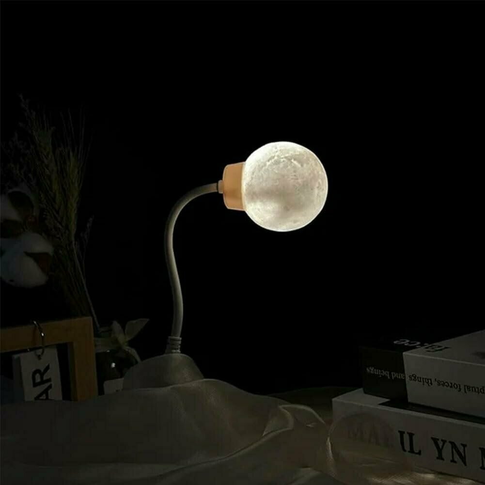 Настольная лампа для защиты глаз Moon lamp