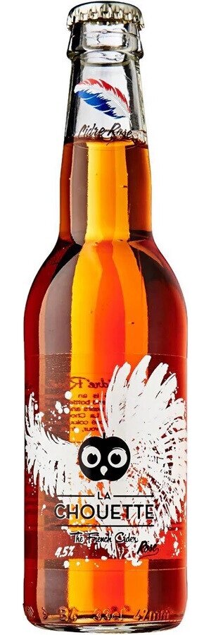 Сидр "La Chouette" Rose, 0.33 л