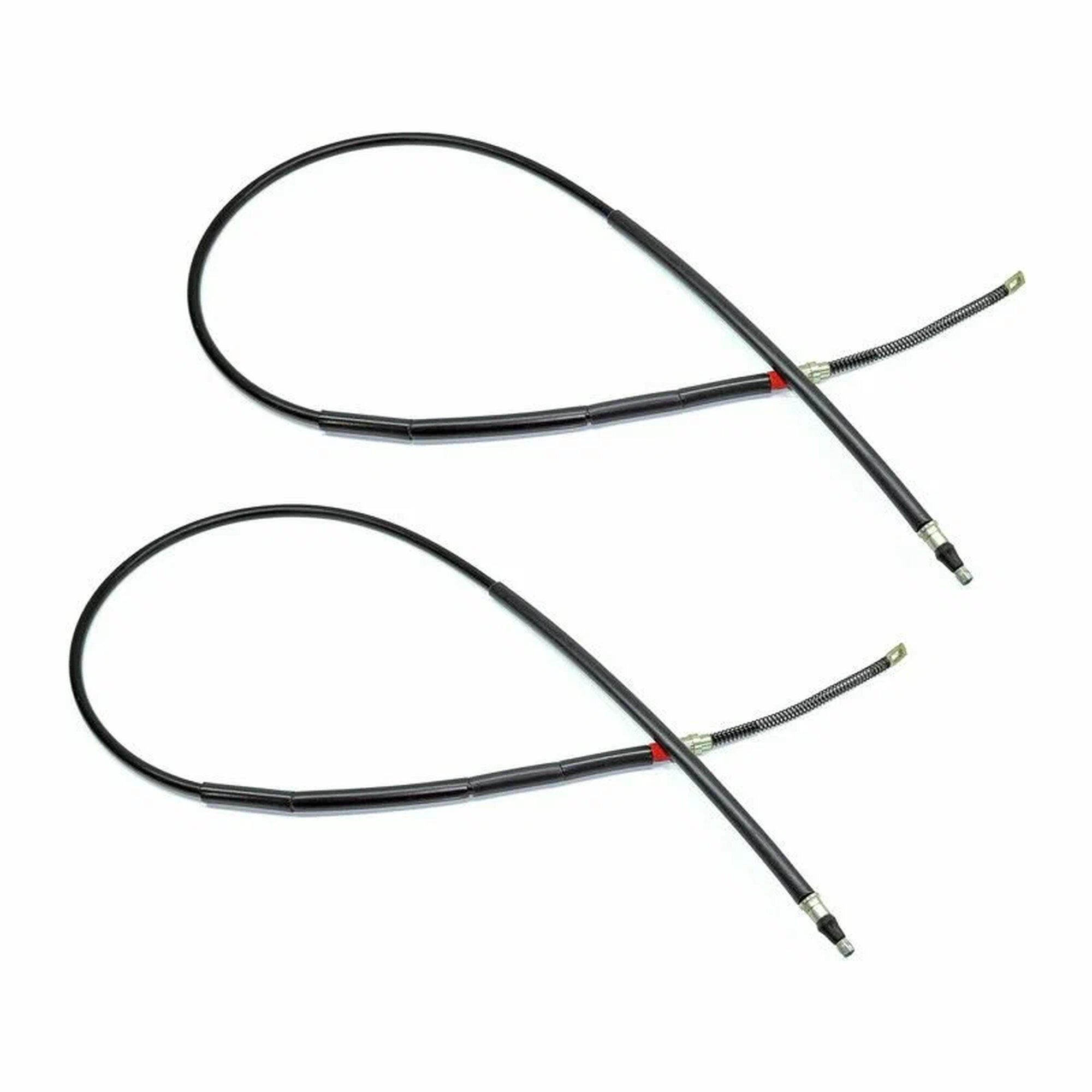 Трос стояночного тормоза BelMag BM1375, для ВАЗ 2110-2115, сталь, черный