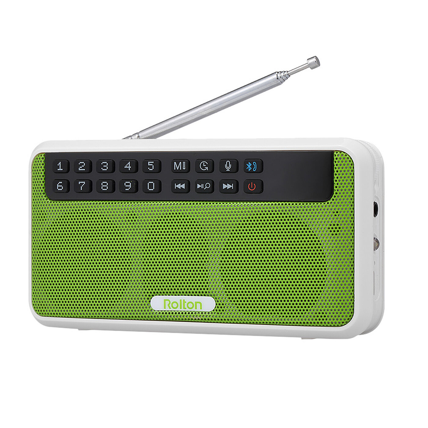 Rolton E500 Беспроводной динамик Bluetooth 6W Музыкальный плеер HiFi Stereo