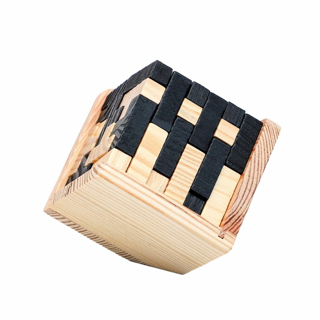 Конструктор пластиковый, Деревянная головоломка для взрослых Kongming Lock Luban-54T