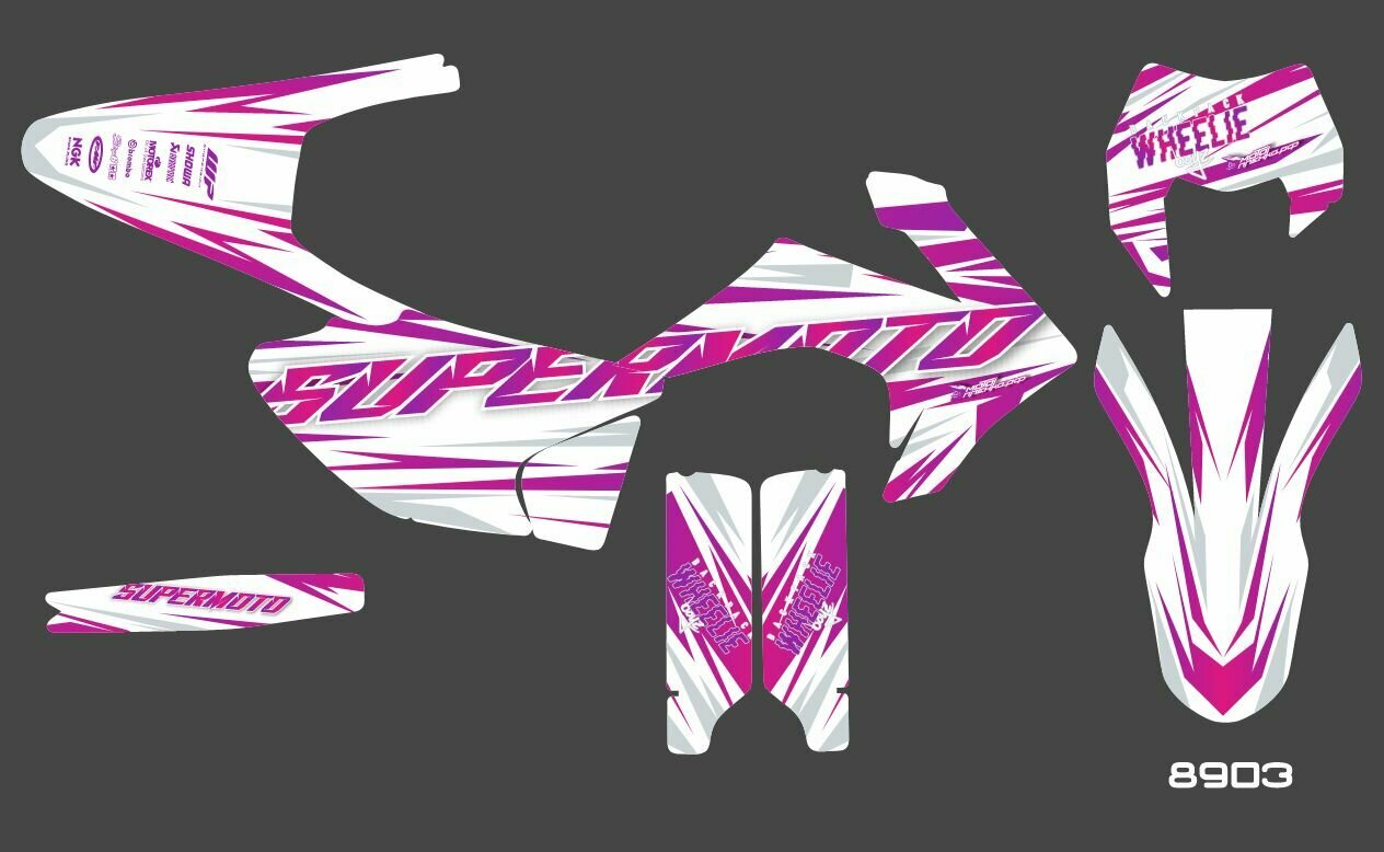 Наклейки на мотоцикл Motoland XR. BOLD графика