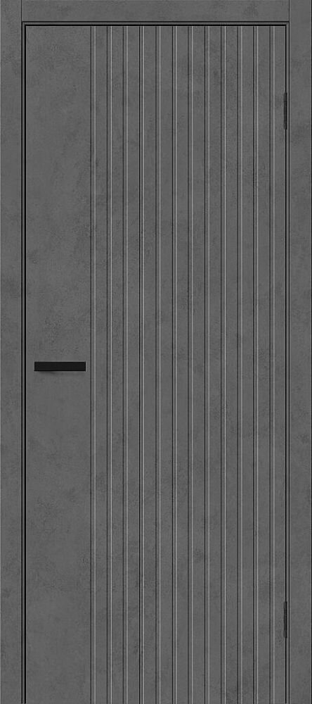 Межкомнатная Дверь с Экошпоном Bravo Граффити-32 Slate Art 700х2000мм (полотно 1шт) / Браво
