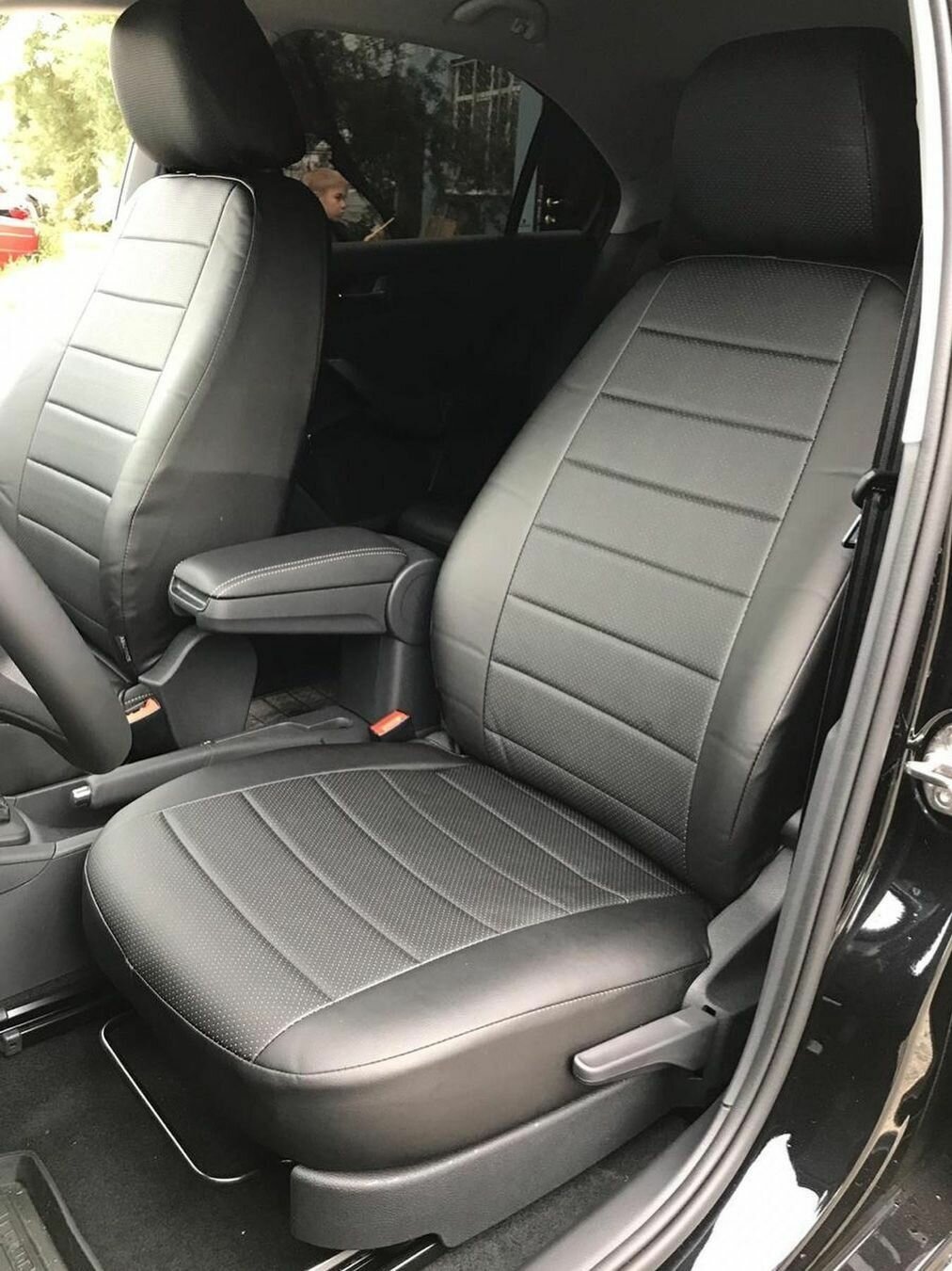 Чехлы на Шкода Рапид задняя спинка сплошная Skoda Rapid 2012 2013 2014 2015 2016 2017 2018 2019