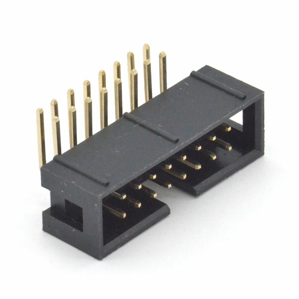10шт разъем IDC-16MR (DS1013-16RSIB-B-0)