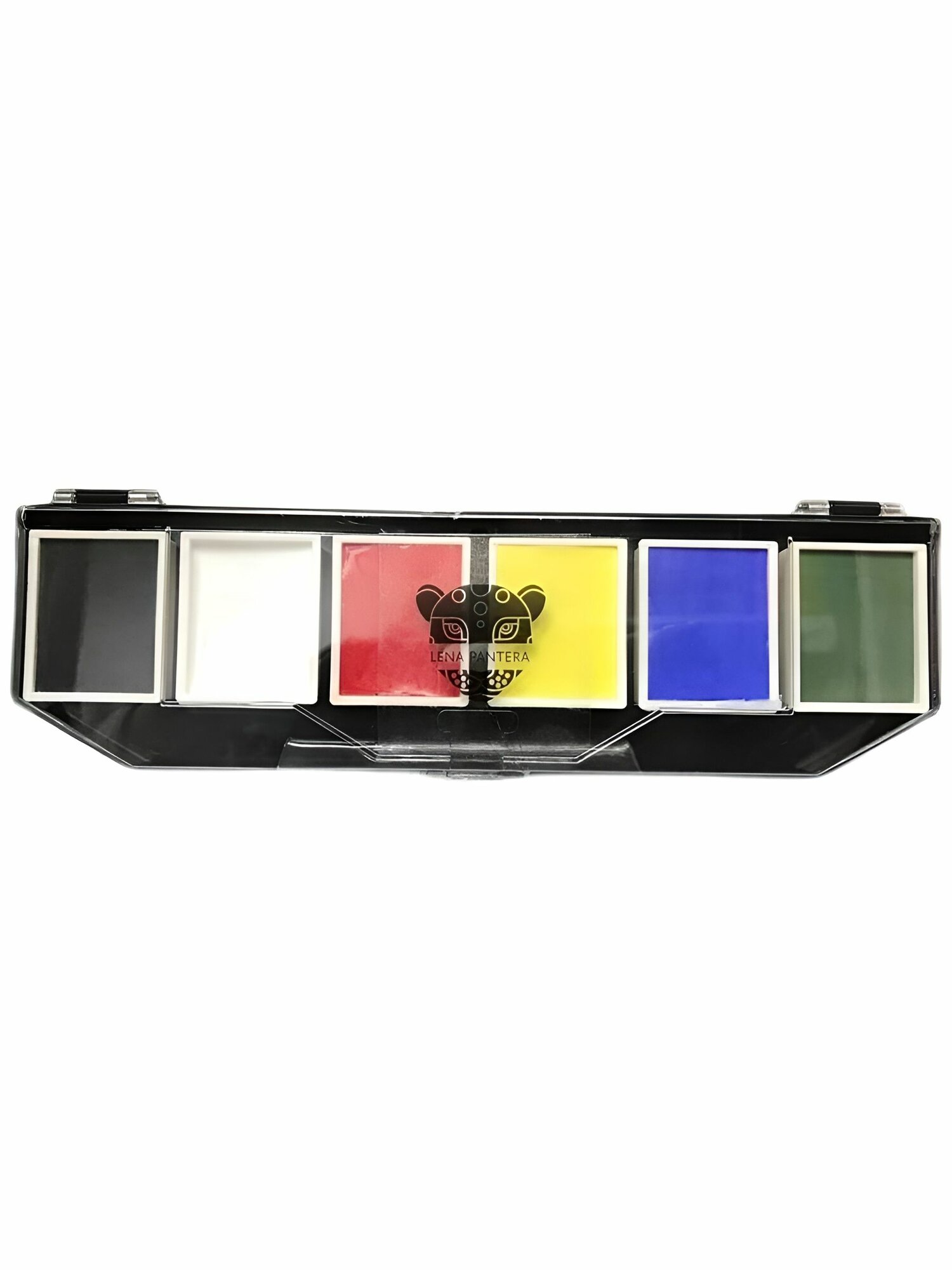 Набор театрального жирного грима 6 цветов по 10 гр. Товар уцененный