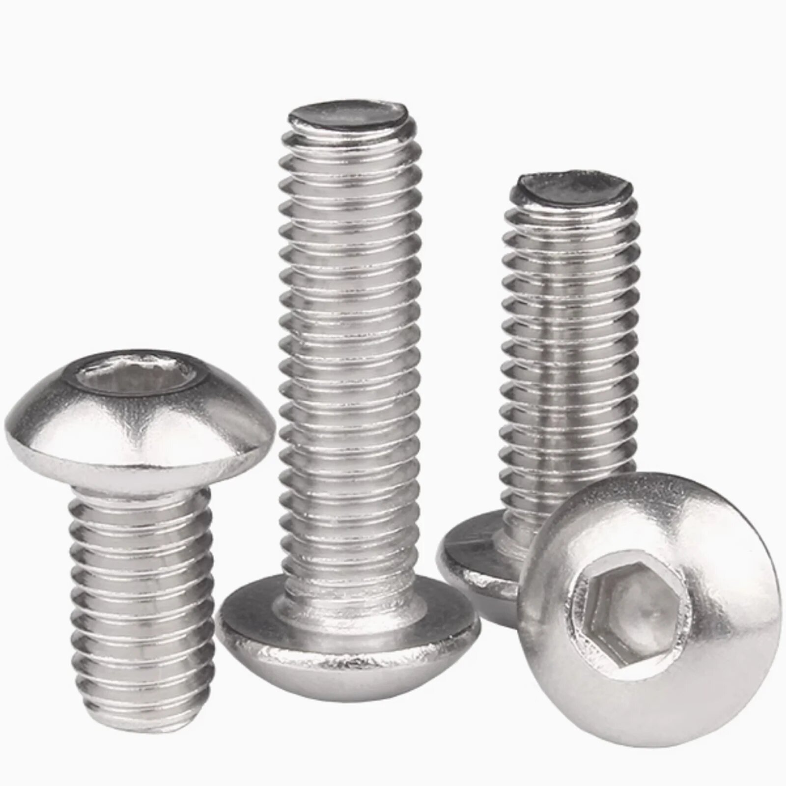 Винты ТINGGOO UNC 1/4-20 нержавеющая сталь 304 7/8"