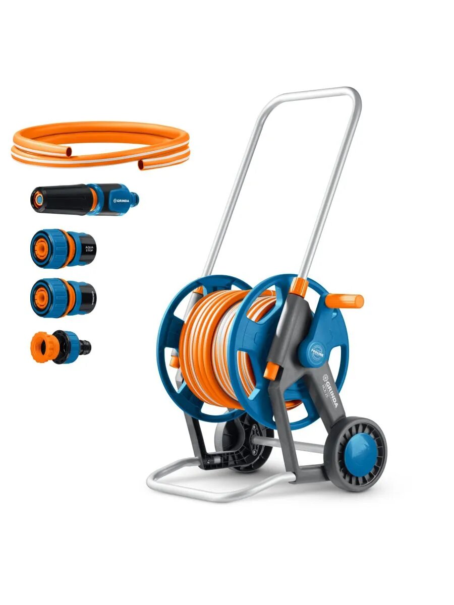 Grinda Катушка со шлангом в комплекте 25м x 1/2 428461