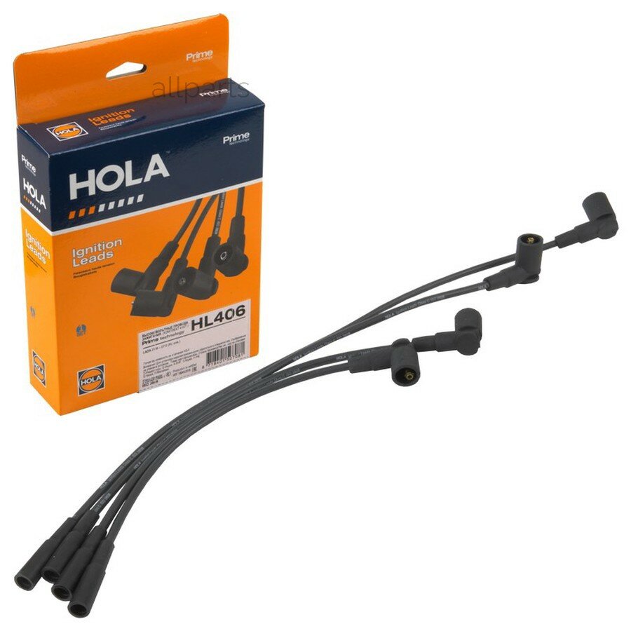HOLA HL406 Провода высоковольтные PRIME LADA 2108-10 8V инж/Kalina HOLA HL406