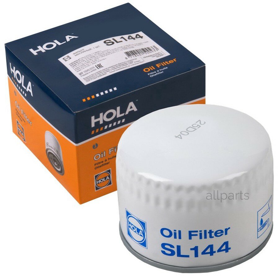 HOLA SL144 Фильтр масляный LADA 2108, CHEVROLET Niva, OKA HOLA SL144