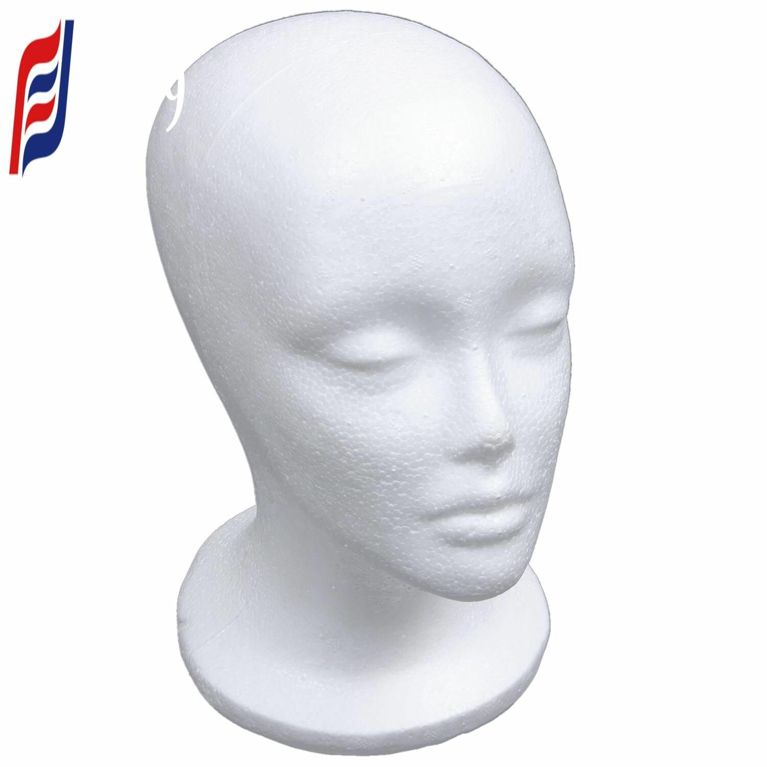 (S V Q Y) Женский пенопластовый манекен, модель головы, шляпа, парик, стойка, белый