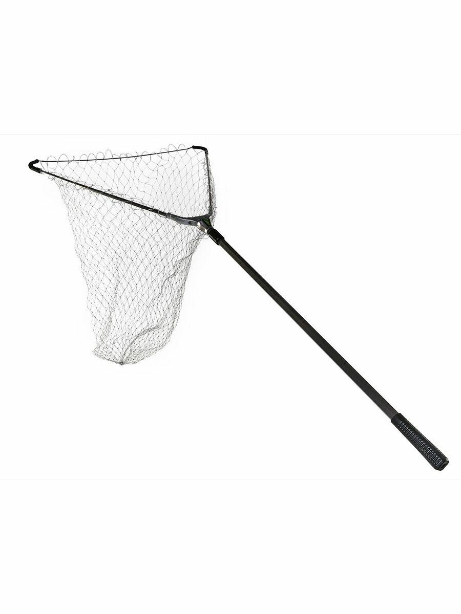 Подсачек складной Lucky John телескопический 250х70х70см корд