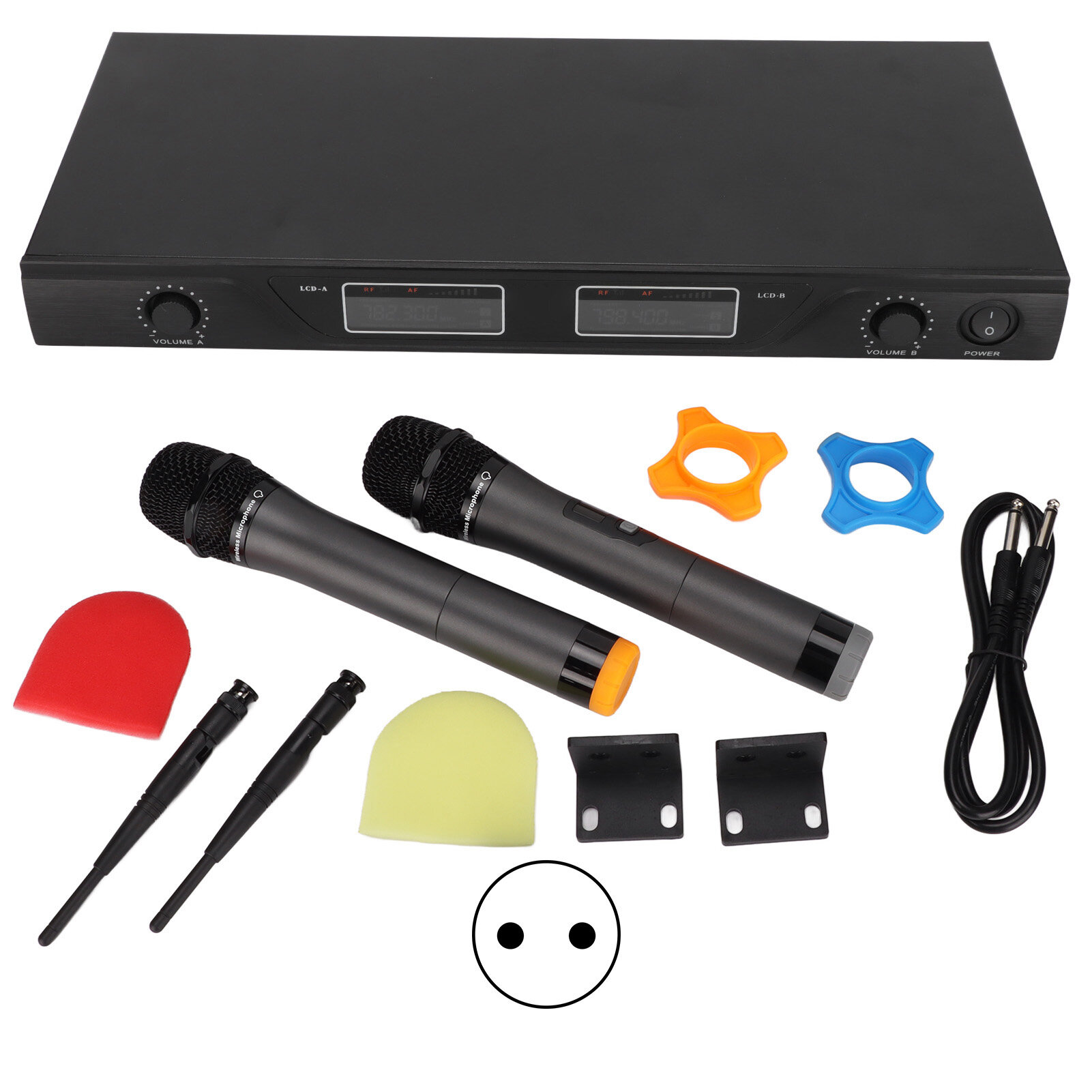 U-838 UHF, беспроводная микрофонная система, для конференций, EU Plug