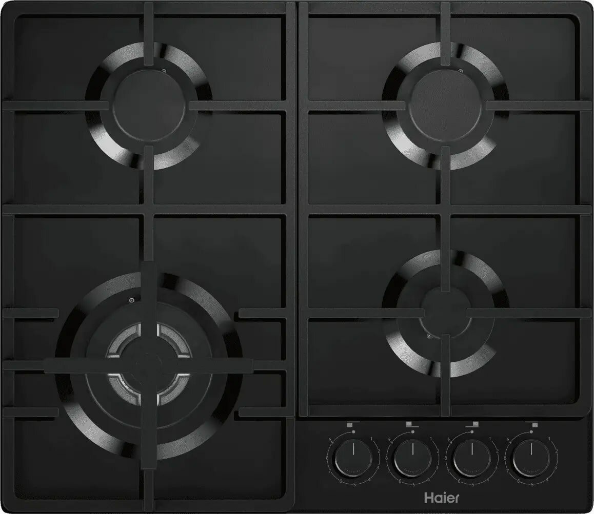 Встраиваемая газовая независимая варочная панель Haier HHQ-G64CTPB