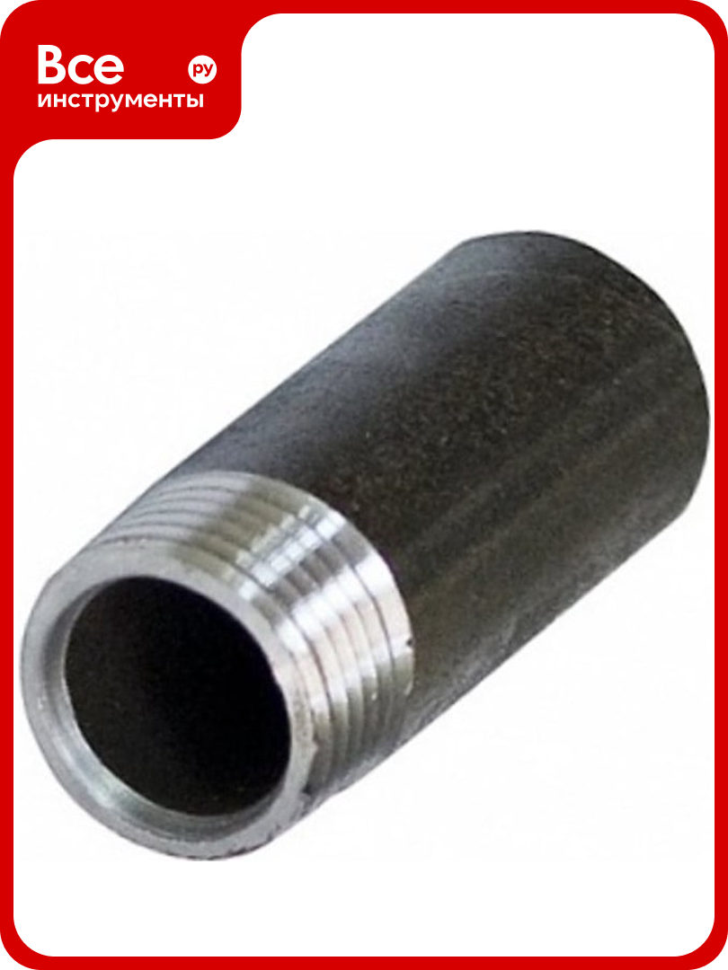 Стальная резьба металлсервис ду40, l=40 мм, из труб по гост 3262-75 1211745
