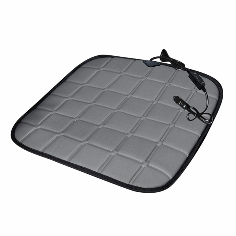 12 В электрические подушки для автомобильных сидений с подогревом зимы, домашний теплый чехол, нагревательный коврик, грелка, подогреватель