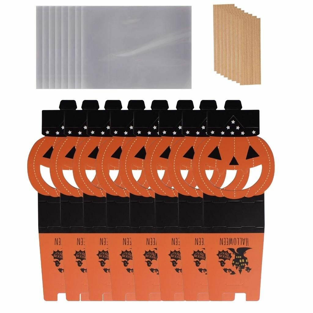 Коробка конфет для упаковки на Хэллоуин