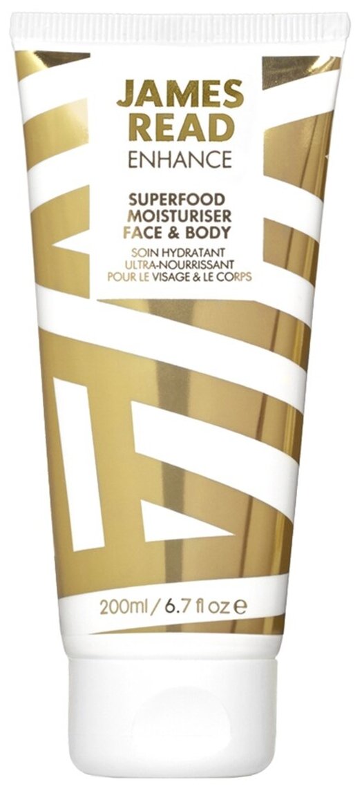 JAMES READ Увлажняющий лосьон для лица и тела Superfood moisturiser FACE & BODY, 200 мл