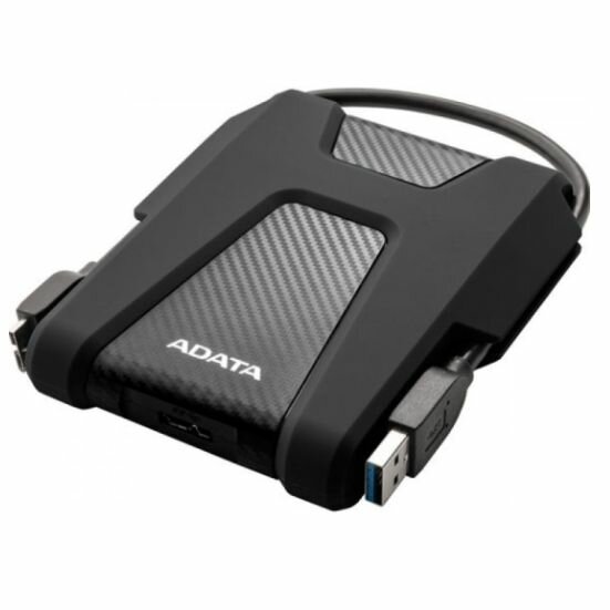 1 ТБ Внешний HDD ADATA DashDrive Durable (AHD680-1TU31-CBK) черный - 2.5", USB 3.0