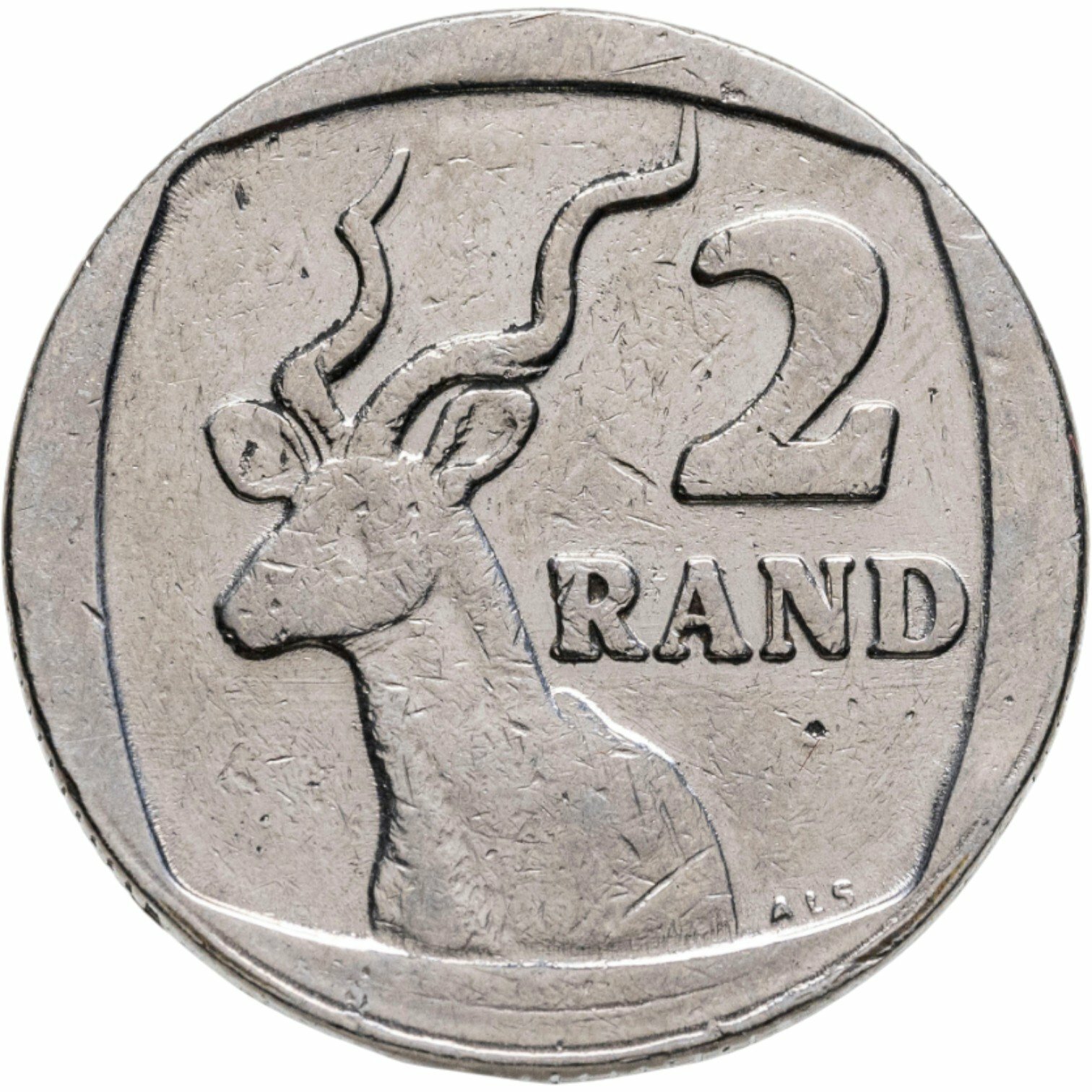 ЮАР 2 ранда рэнда, rand 1990, Медь, в сохранности VF