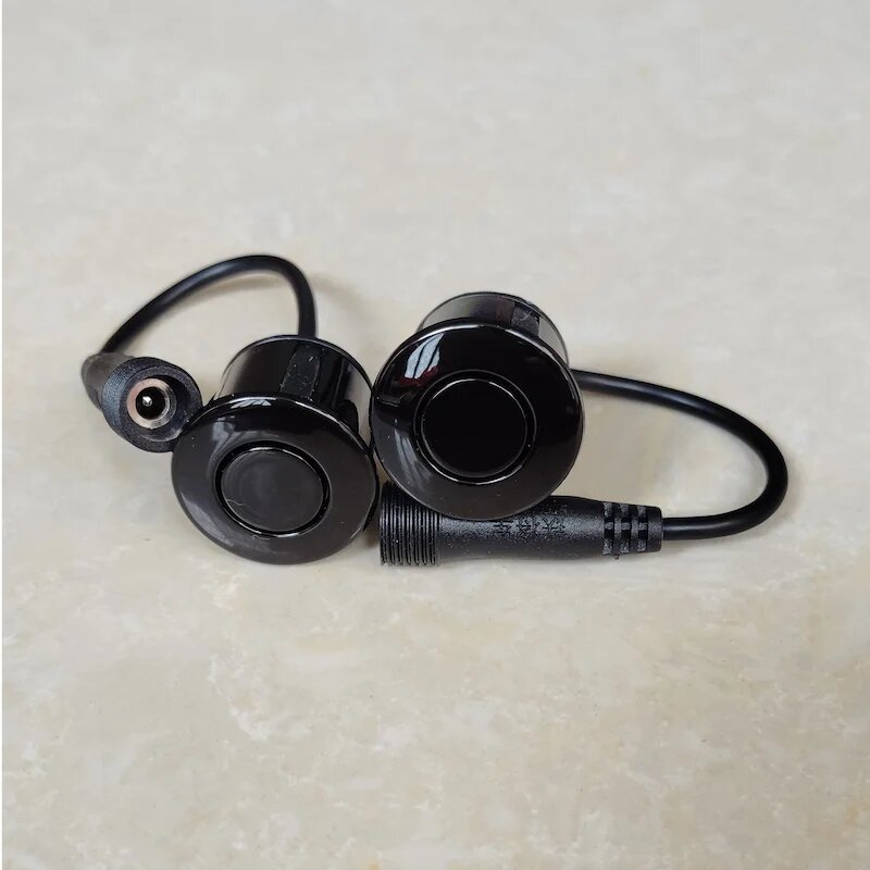 Автомобильный датчик парковки Longhorn, диаметр отверстия 21 мм, 21,5 мм, автомобильный ультразвуковой детектор радара, длина кабеля 0,11 м, для передней и задней панели, CISBO, Black 0.11m