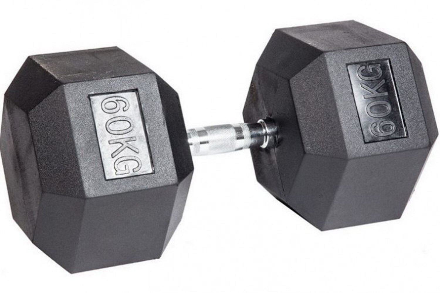 Гантель неразборная гексагональная VICTORYFIT VF-H600 (60 кг)