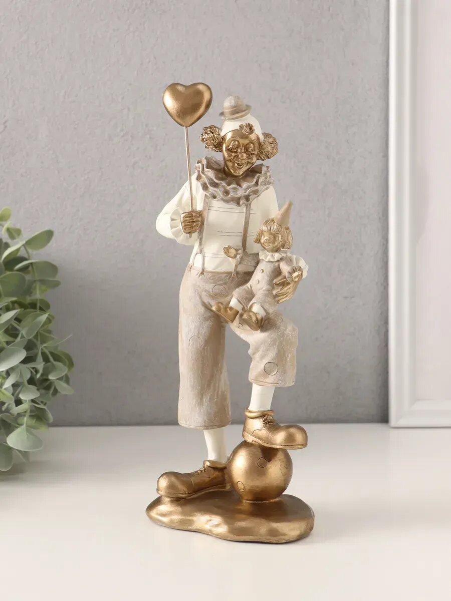 Фигурка Клоун с малышом